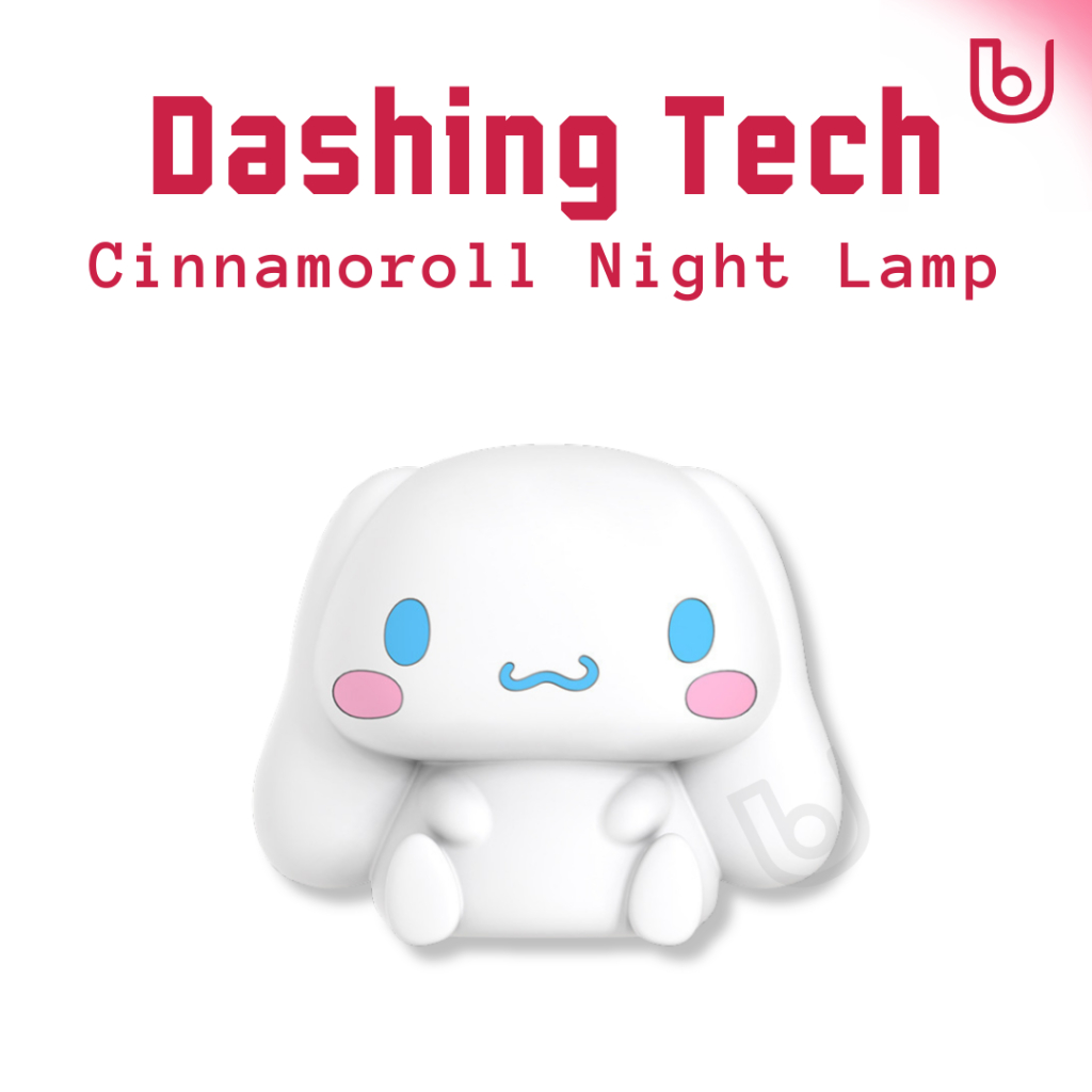 [READY STOCK] Dashing Tech Cinnamoroll Night Lamp 1200mAh Rechargeable ...