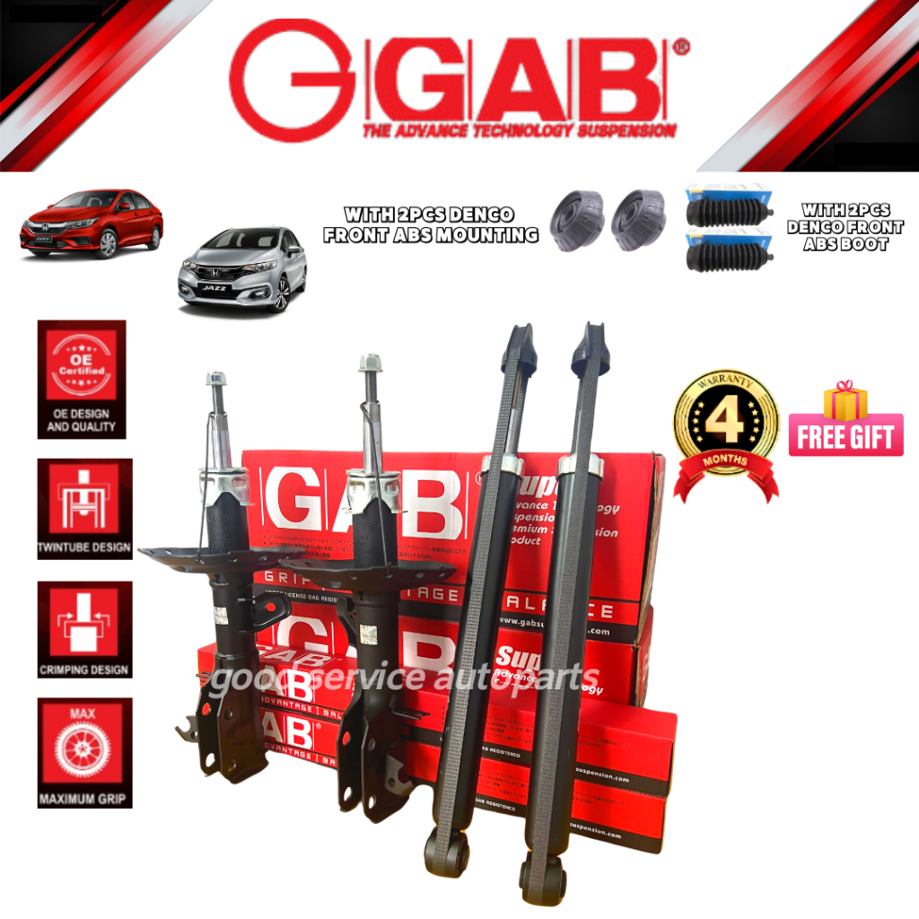 GAB Honda City T9A (GM6), Jazz T5A (GK) Front (Depan) & Rear (Belakang ...