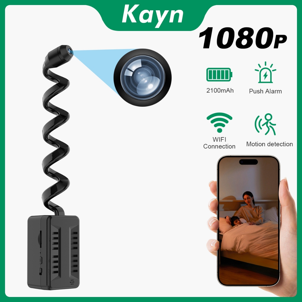 Covert Monitoring Camera WiFi/4G Connectivity | 2MP Ultra-Clear | Long ...