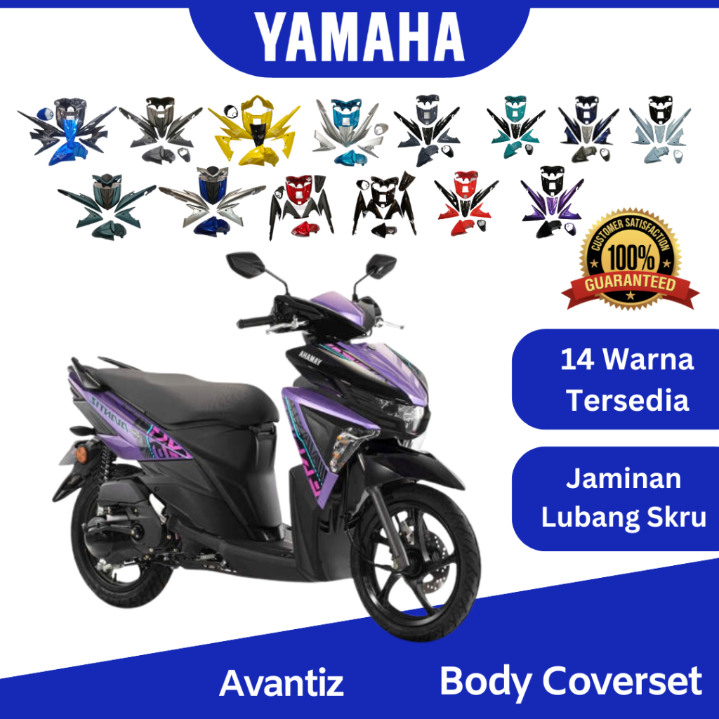 YAMAHA Ego Avantiz Full Body Cover Set Coverset Kit Color Parts Part ...