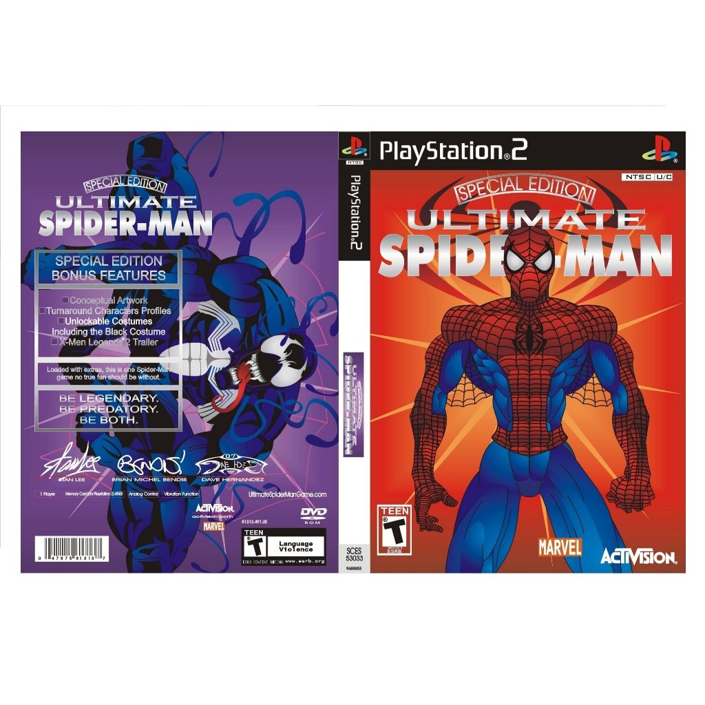 PS2 DVD Games Ultimate Spider-Man - Limited Edition | Shopee Malaysia