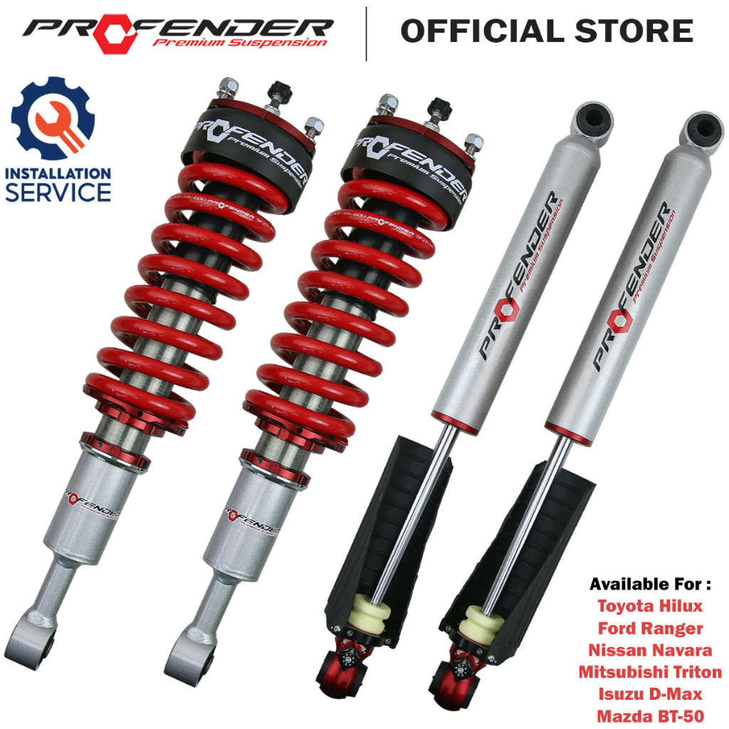 16 Step Adjust Profender Queen Series Shock Absorber Hilux VIGO REVO ...