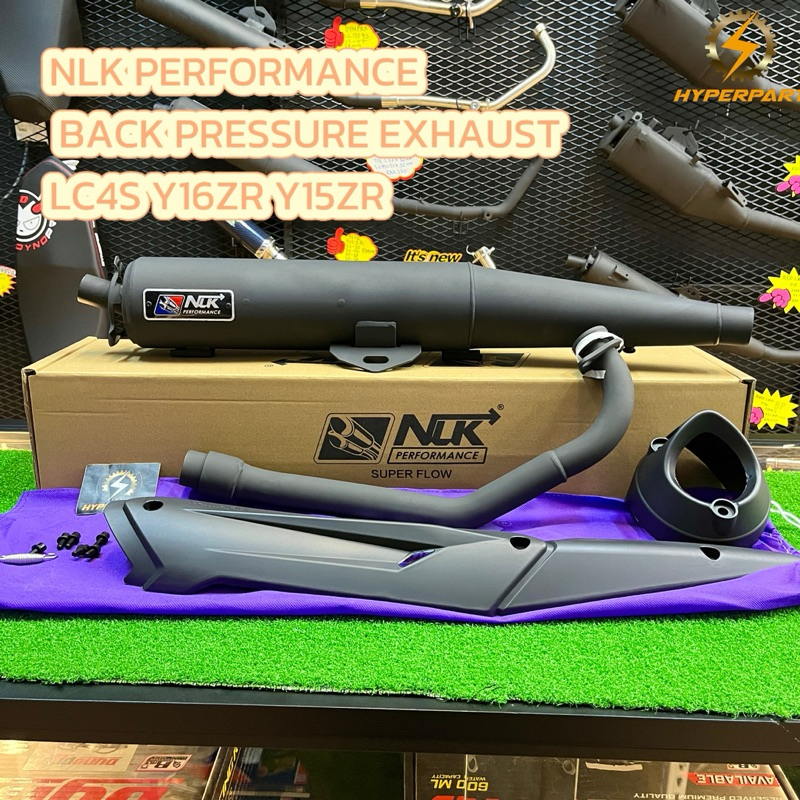 NLK PERFORMANCE RACING BACK PRESSURE EKZOS Y15ZR Y16ZR LC4S 32MM 35MM ...
