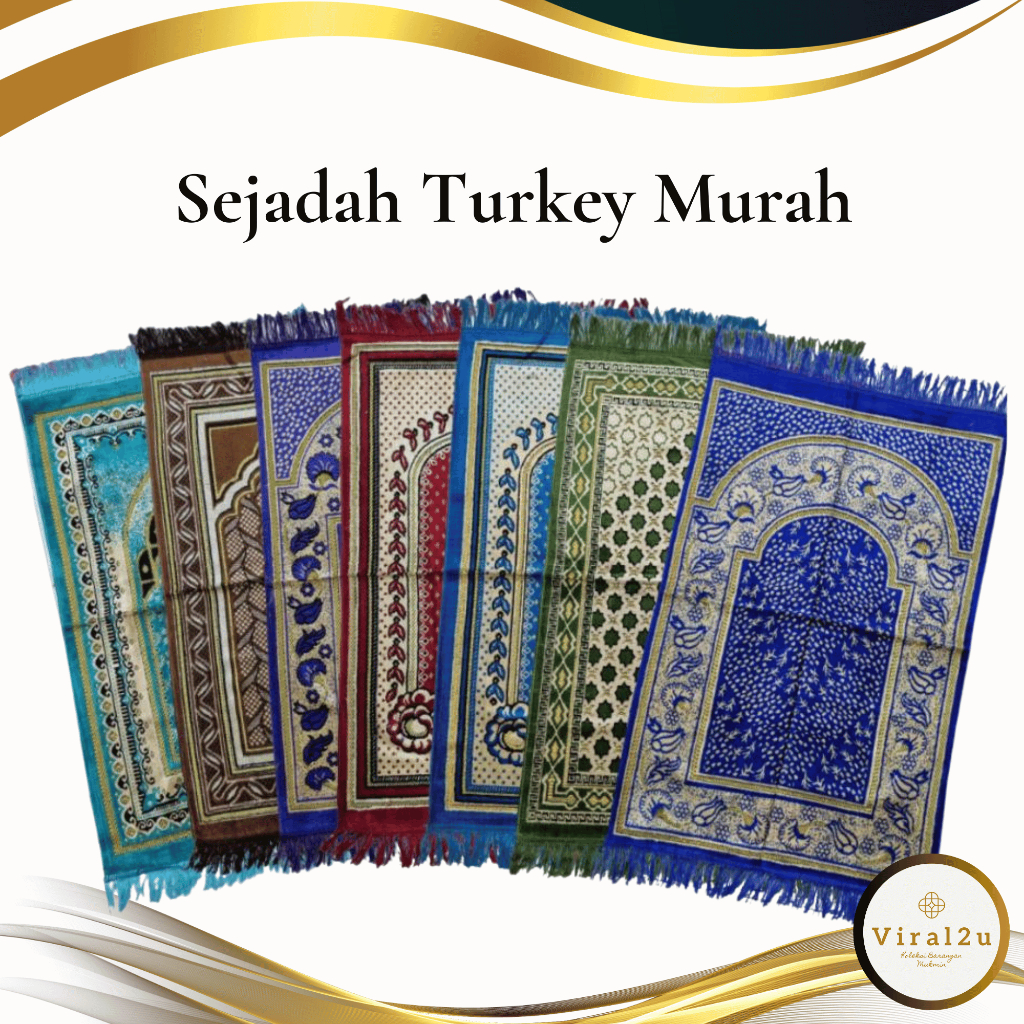 Sejadah Turkey Murah Good Quality (Corak dan Warna Yang Cantik ...