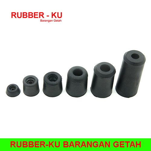 Black Rubber Door Stopper, Getah Hitam Tahan Pintu, Rubber Stopper ...