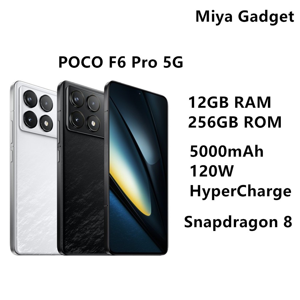 Xiaomi POCO F6 Pro 5G (12+256)(16+1TB) / F6 5G (8+256)(12+512) 50MP Snapdragon 8 / 1 Year ...