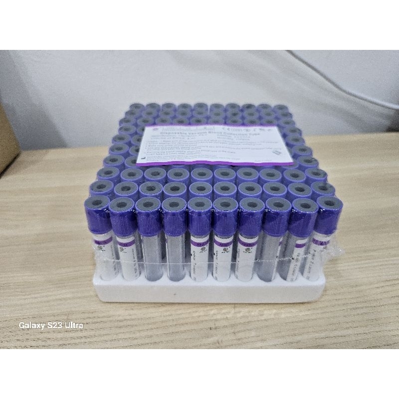 MDA Approved ️ TUBE EDTA, RED CAP, YELLOW CAP, GREEN CAP, GRAY CAP ...