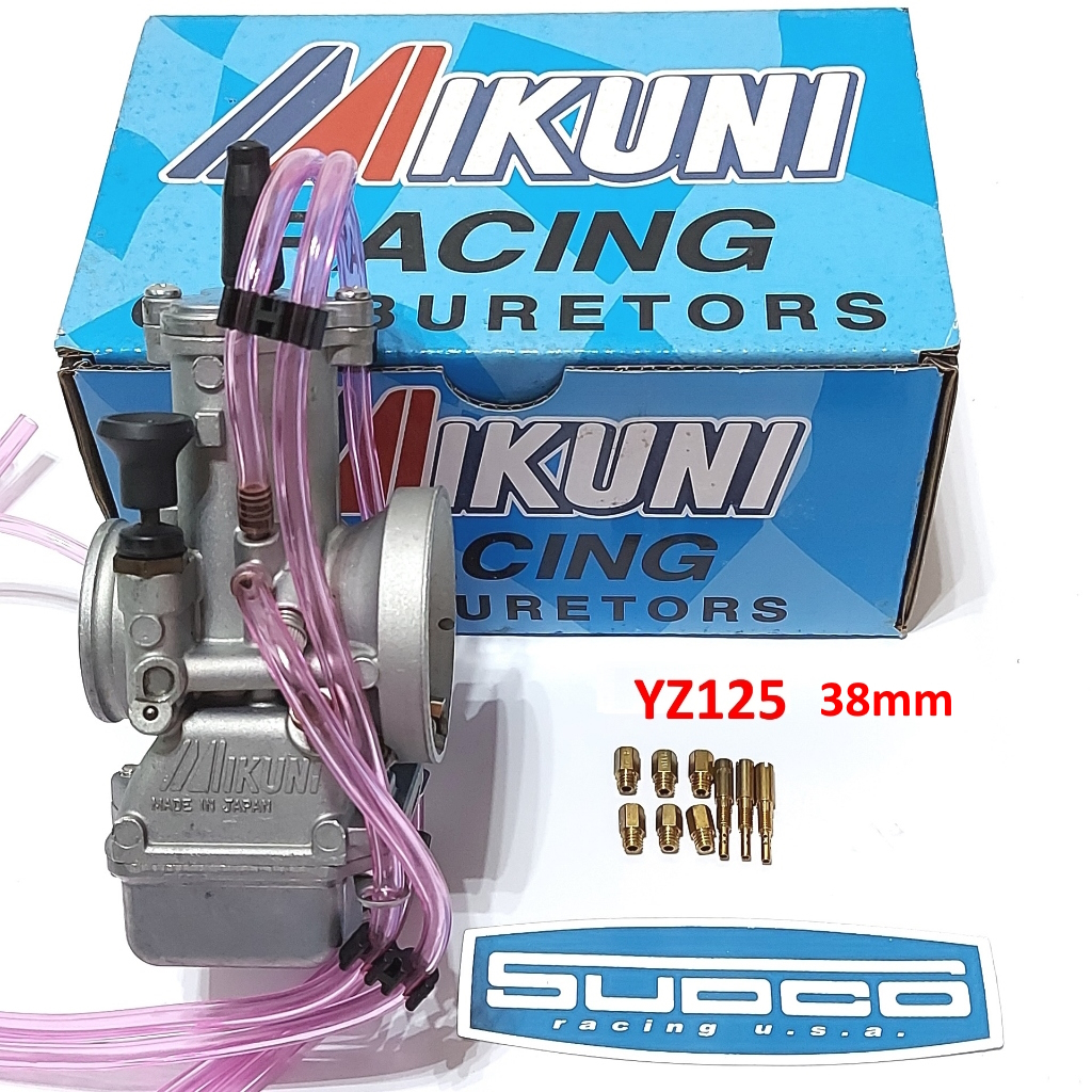 MIKUNI SUDCO CARBURETOR YZ125 FLAT VALVE RACING YAMAHA YZ 125 38mm ...