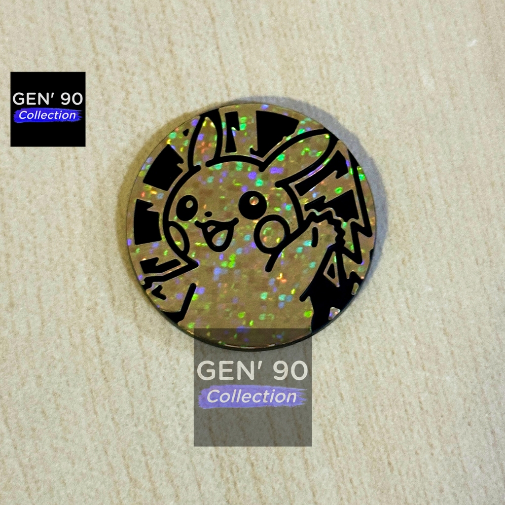 PTCG POKEMON CARD Holofoil Plastic Pikachu Coin Inport From Japan [Gen ...
