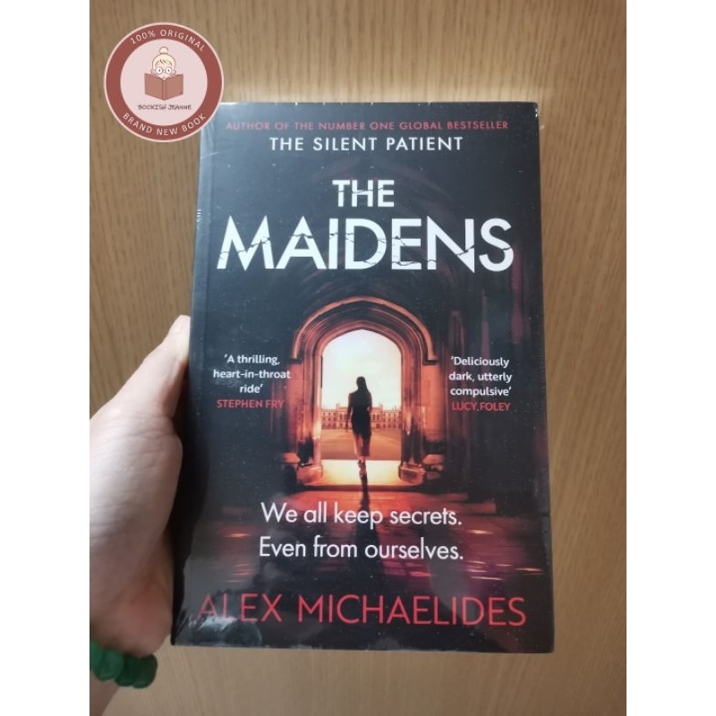 Original and Brand New Book: The Maidens by Alex Michaelides | Shopee ...