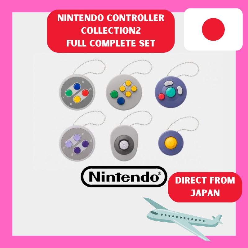 【Complete Set】Nintendo Capsule Toy Controller Button Collection2 ...