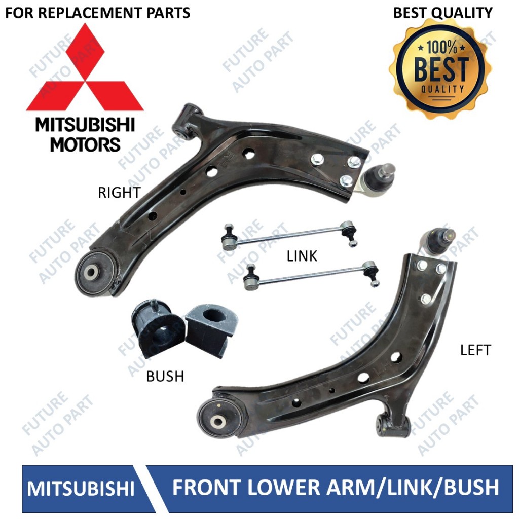 FRONT LOWER ARM / STABILIZER LINK / BUSH COMBO SET - PROTON PREVE ...