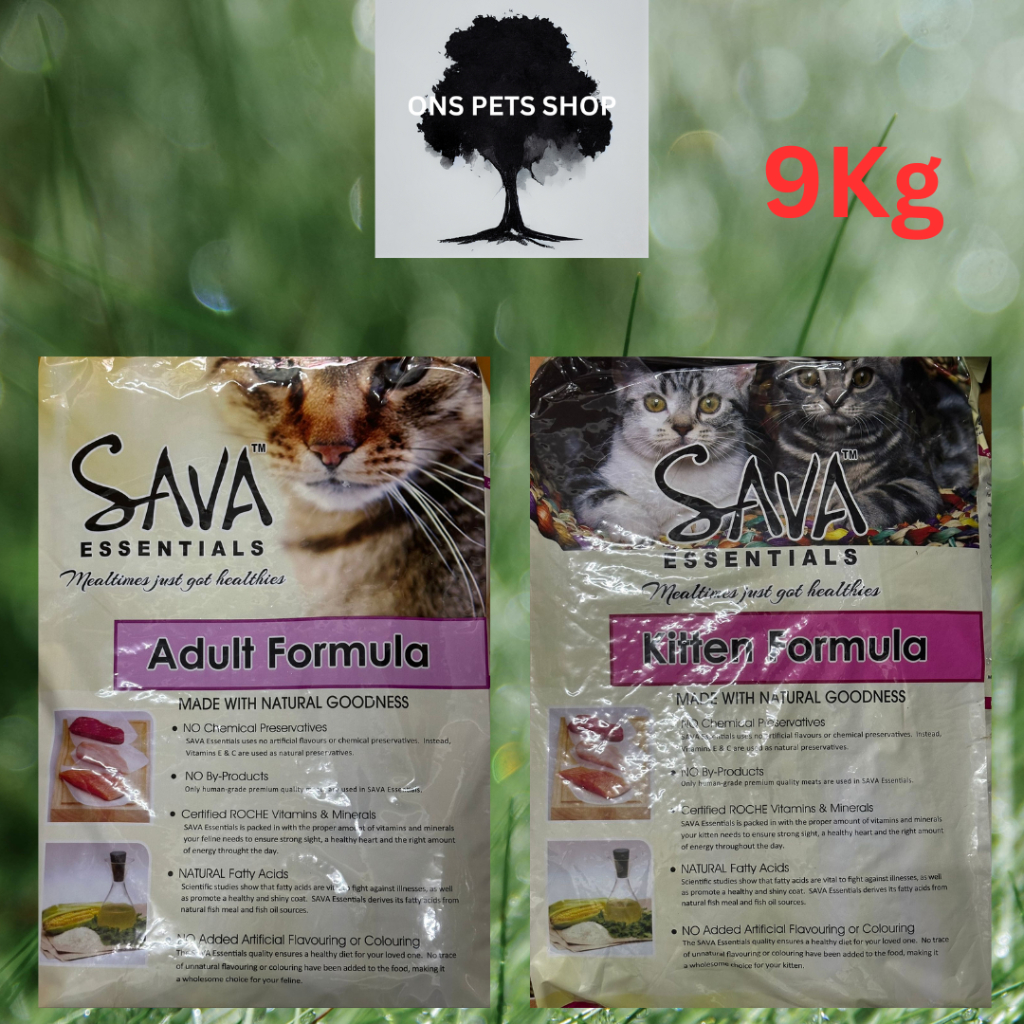 Sava Essentials Cats Food 9Kg | Shopee Malaysia