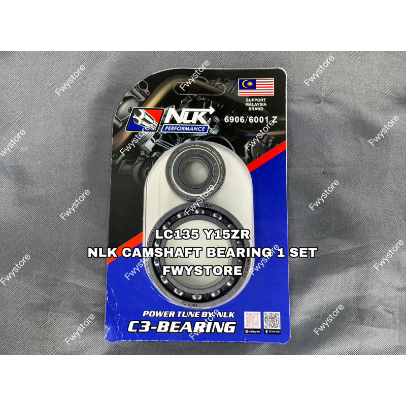 NLK CAMSHAFT BEARING SET ASHUKA SKF CAMSHAFT BEARING C3 LC135 Y15ZR ...