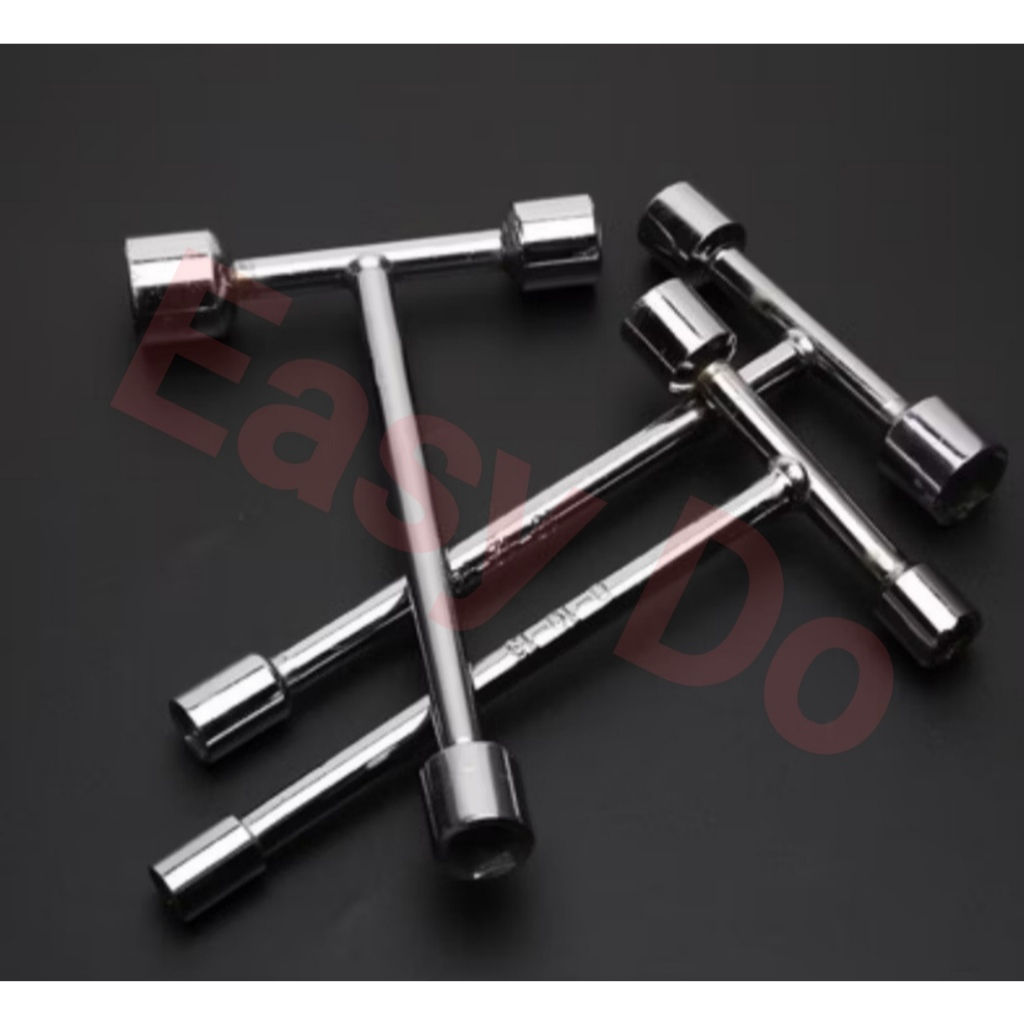 T Shaper Spanar Socket Wrench Spanner Repair Tool / 3 Way Spanner ...