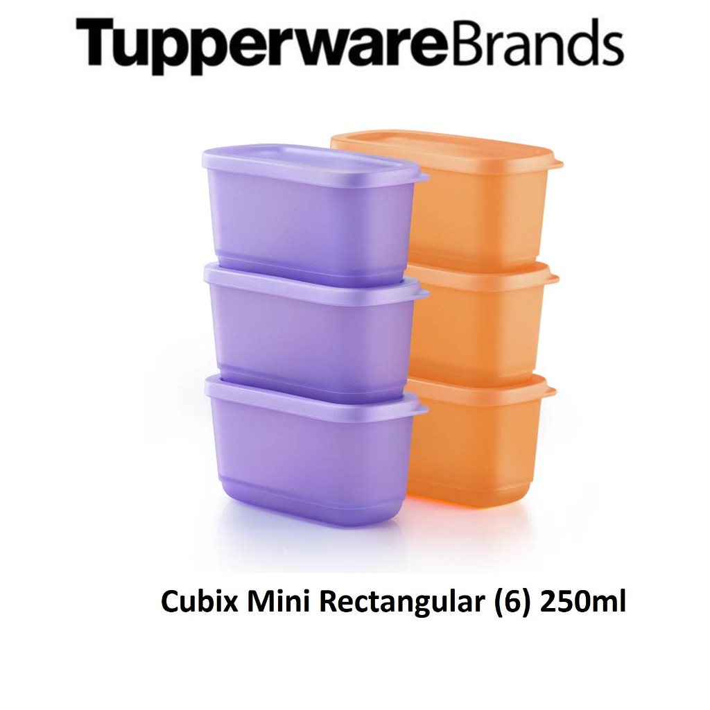 Cubix Mini Rectangular (6) 250ml | Shopee Malaysia