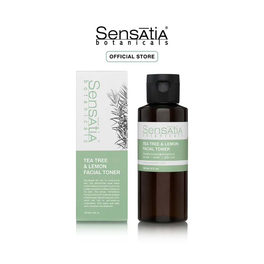 Sensatia Botanicals Tea Tree & Lemon Facial Toner (120ml/4fl.oz ...