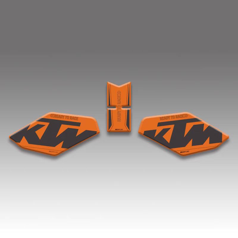 KTM DUKE 390 / DUKE 250 2024 NightCatFactory Thickened Rubber Tank Pad ...