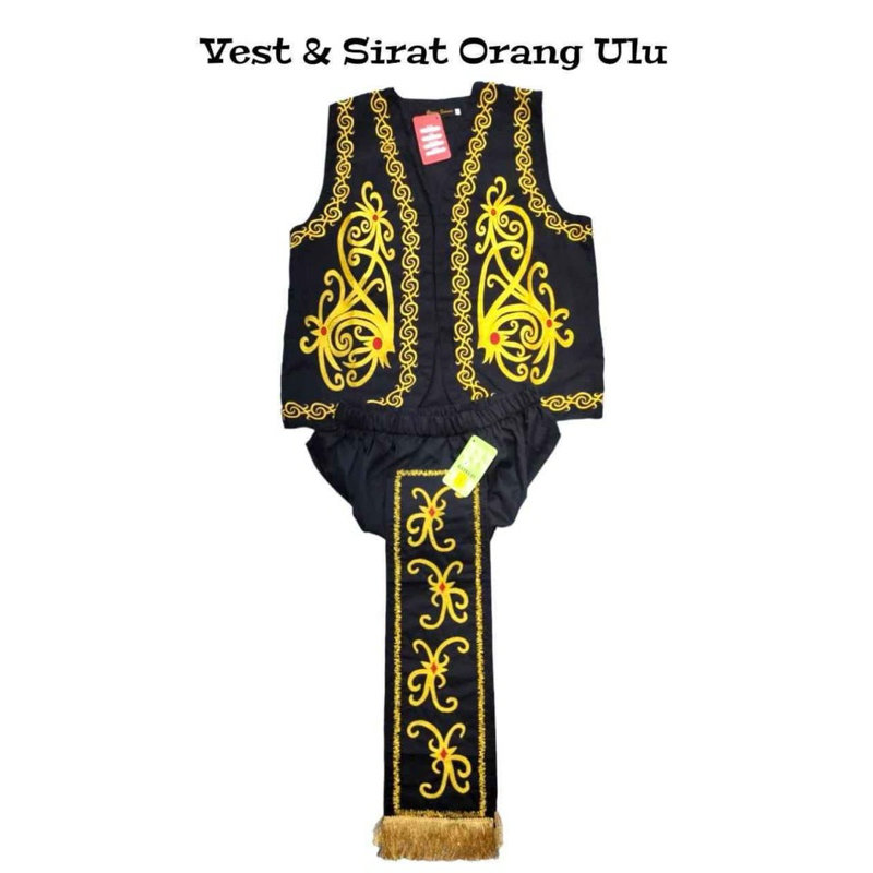 VEST ULU KUNING dan SIRAT SET | Shopee Malaysia