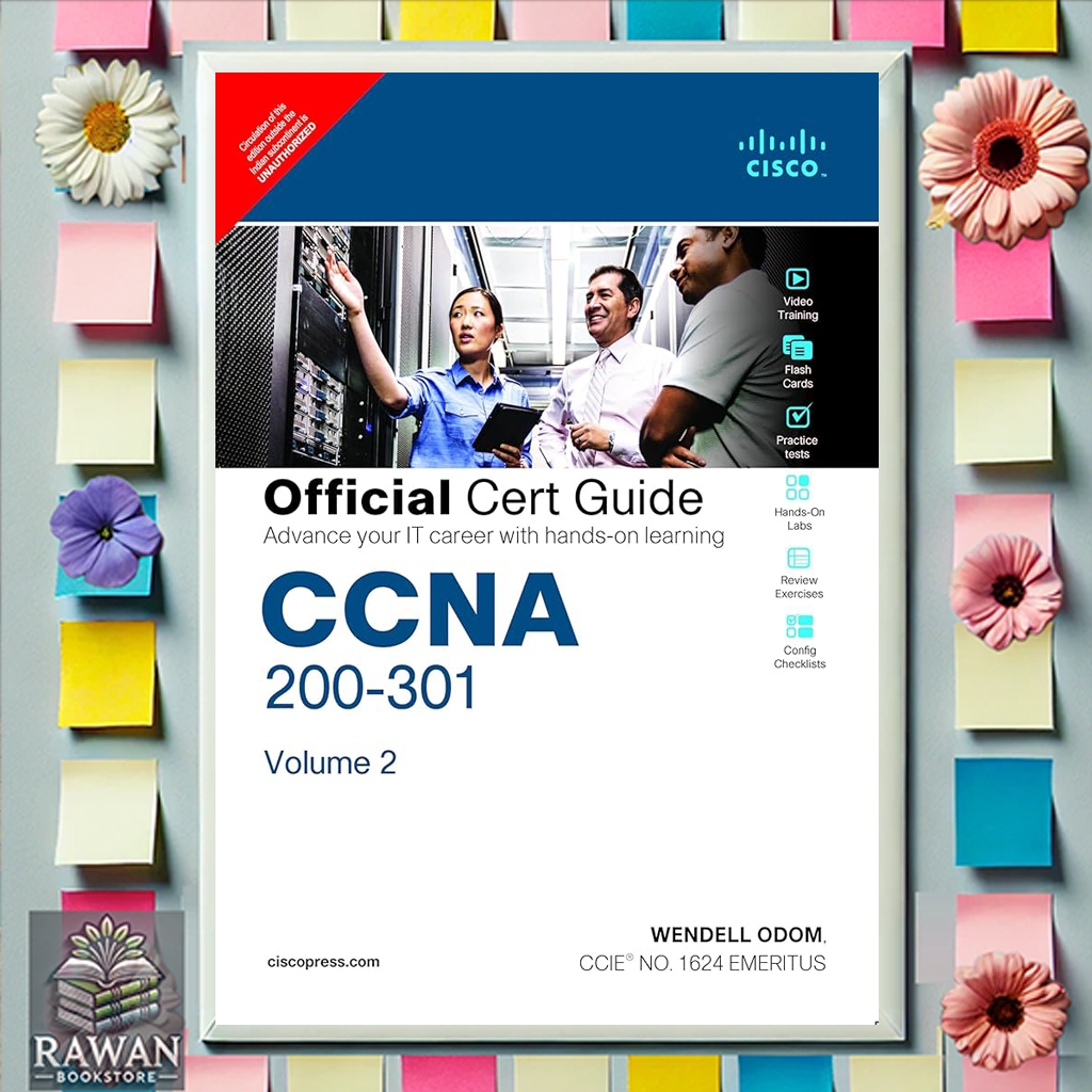 CCNA 200-301 Official Cert Guide - Volume 2 by Wendell Odom [High Quality Paperback] | Shopee ...