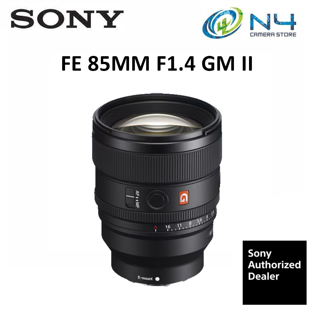 Sony Lens FE 85mm F1.4 GM II SEL85F14GM2 ( 1+1 Year Sony Malaysia ...