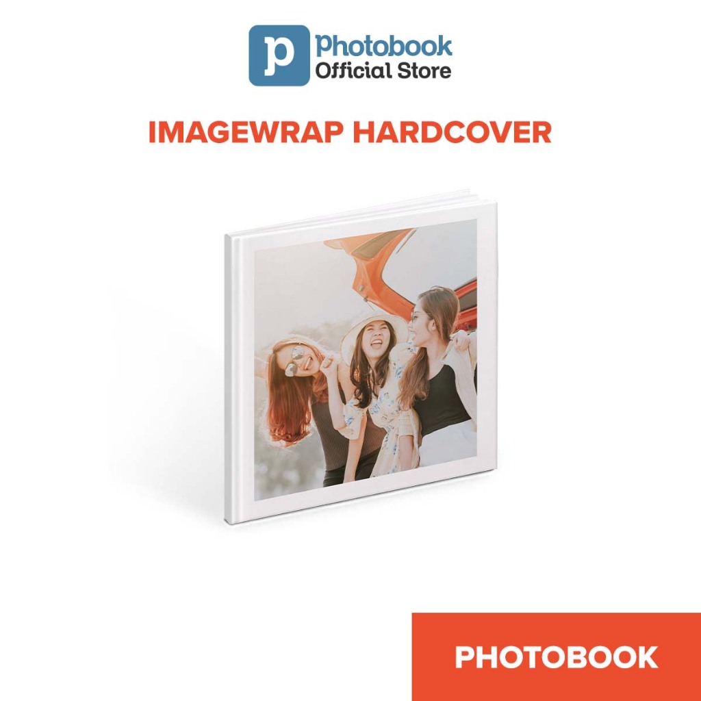 Photobook 6" x 6" Simple Book Square Imagewrap Hardcover Standard ...
