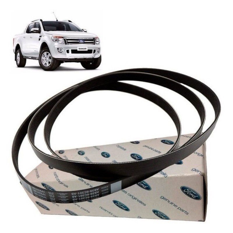 Original Ford Ranger T6 2.2/3.2 Fan Belt AB39-6C301-AB/CB (7PK3136 ...