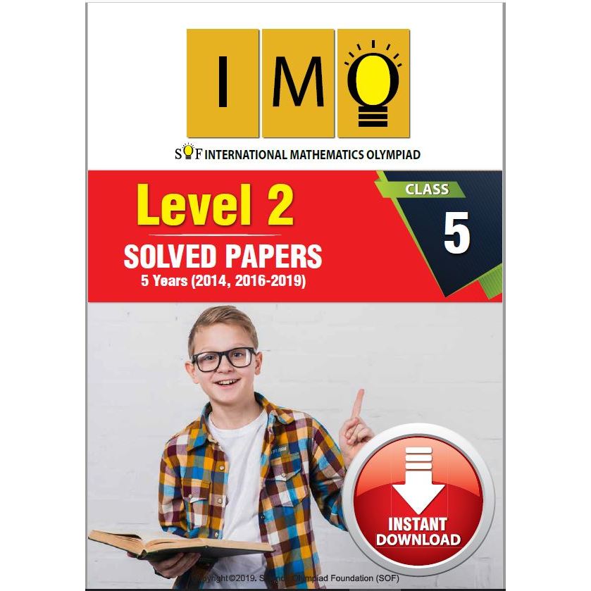 MTG IMO International Mathematics Olympiad Class 5 Level 2 Solved ...