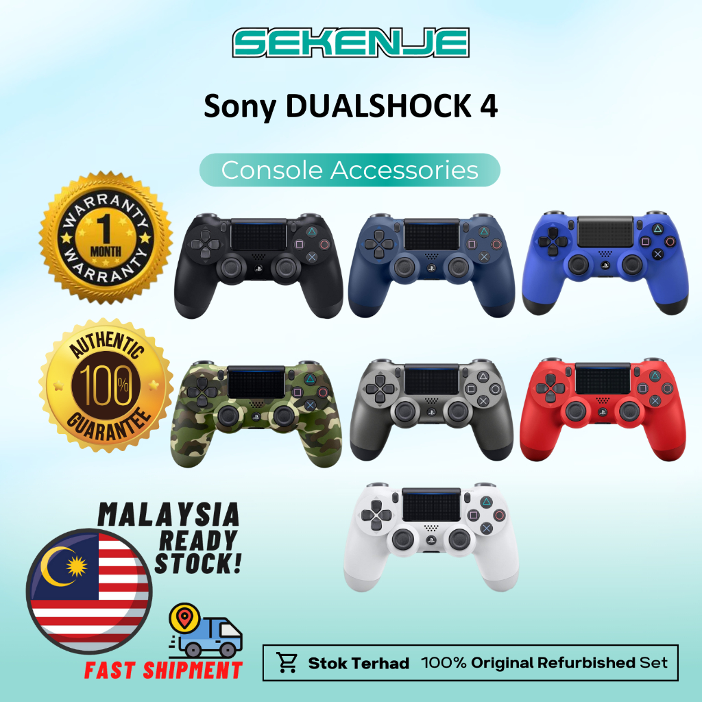 Sony DUALSHOCK 4 PS4 Gamepad Console Controller Joystick Original ...