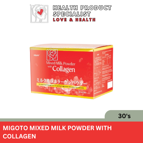 Migoto Mixed Milk Powder with Collagen 30 sachets | Shopee Malaysia
