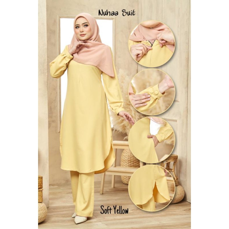 ‼️NUHAA/HAURA SUIT 🔥 PROMOSI CLEAR STOCK UOLSS , CEPAT2 GRAB SEBELOM ...