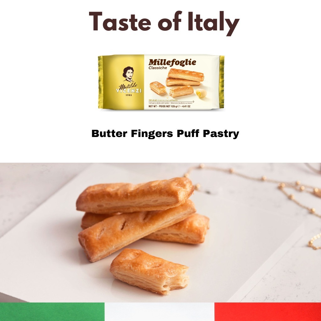 [ITALY NO.1] Matilda Vicenzi - Puff Pasty with Butter 125g | Shopee ...