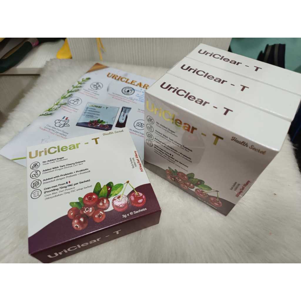 HEALTHSECRET URICLEAR-T (10'S) Uric acid 尿管发炎三条即见效，尿酸痛风小建议服用一套Boleh ...