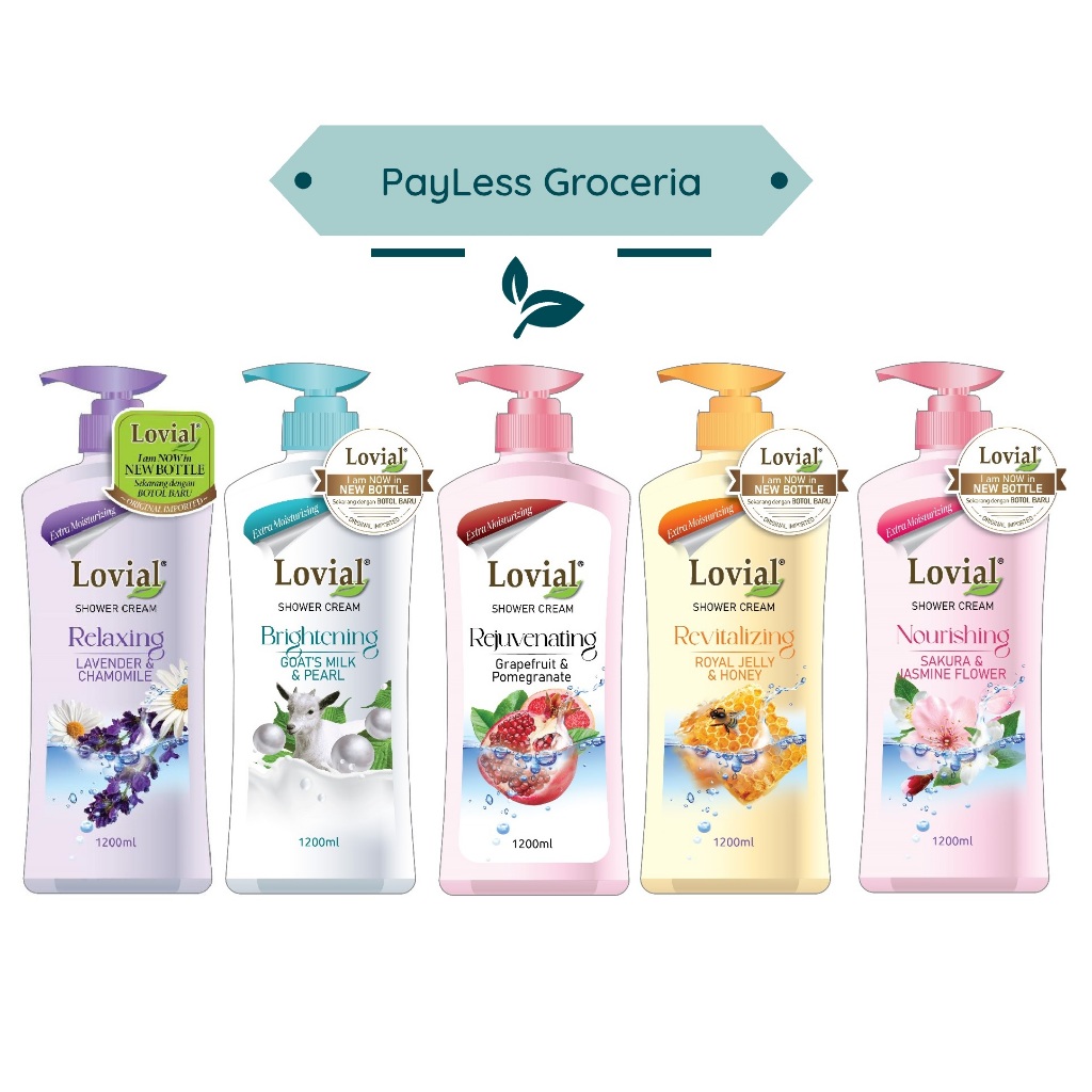 Lovial Shower Cream / Mandian 1000ml (HALAL) | Shopee Malaysia