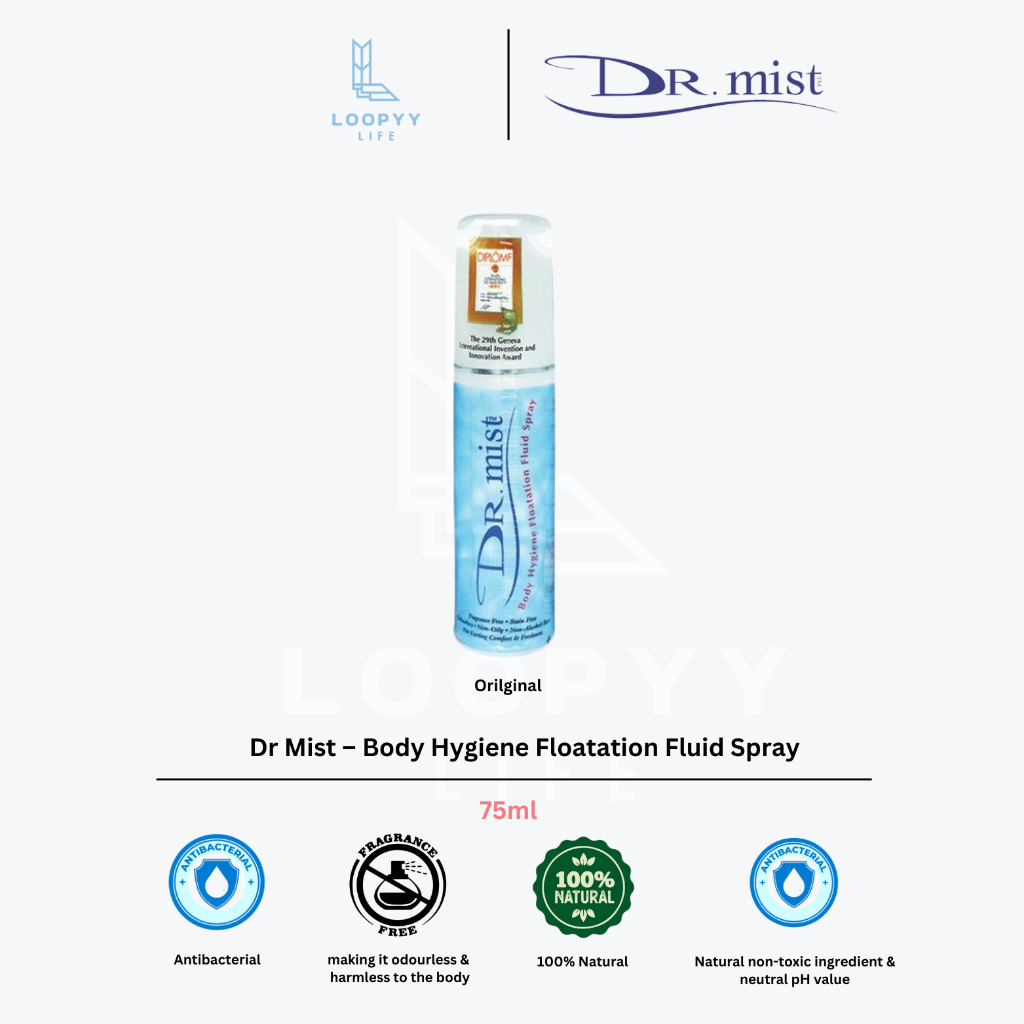 [100% Authentic] Dr Mist Multi Action Hygiene Body Spray 75ml | Shopee ...