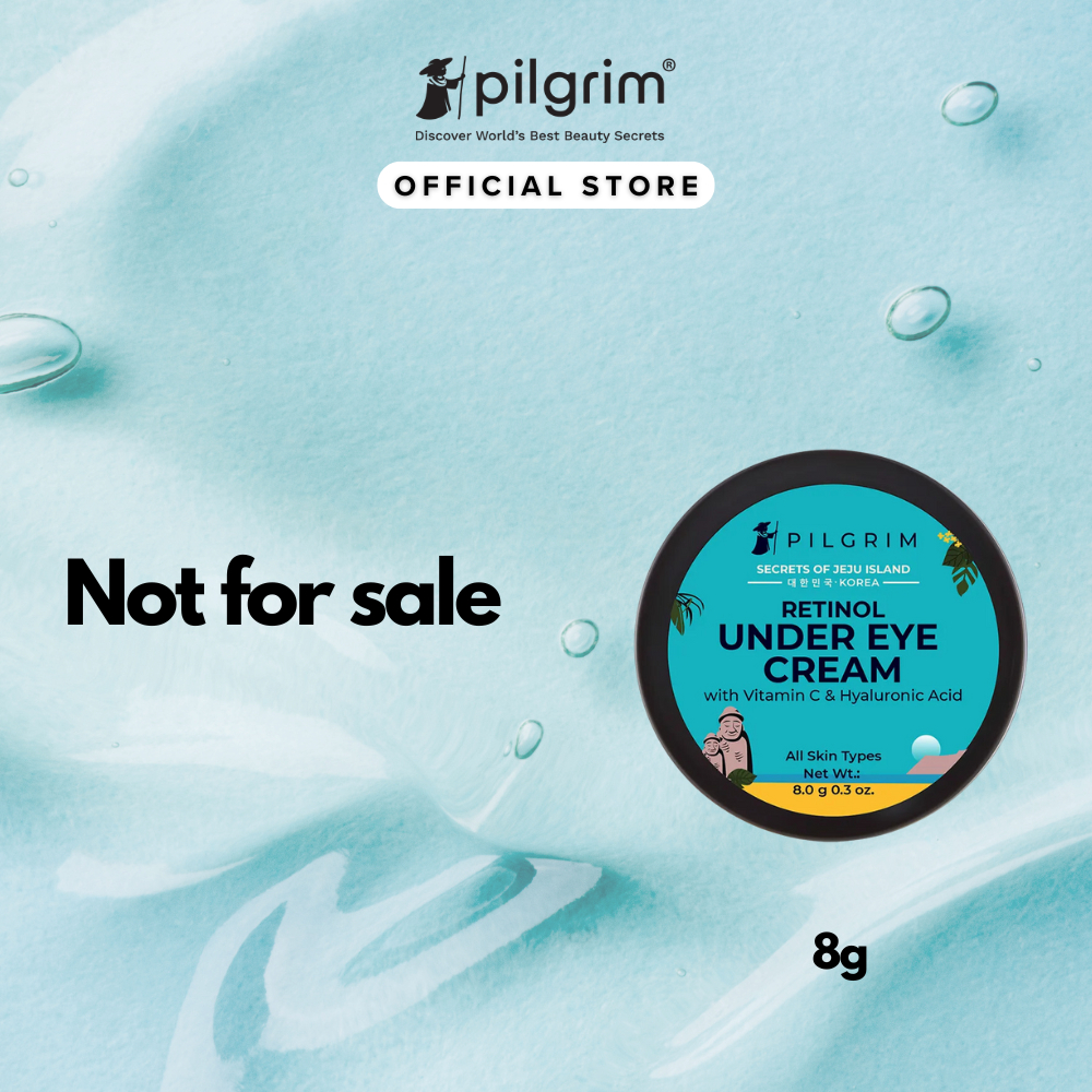 Pilgrim Retinol Under Eye Cream with Vitamin C and Hyaluronic Acid (5ml ...