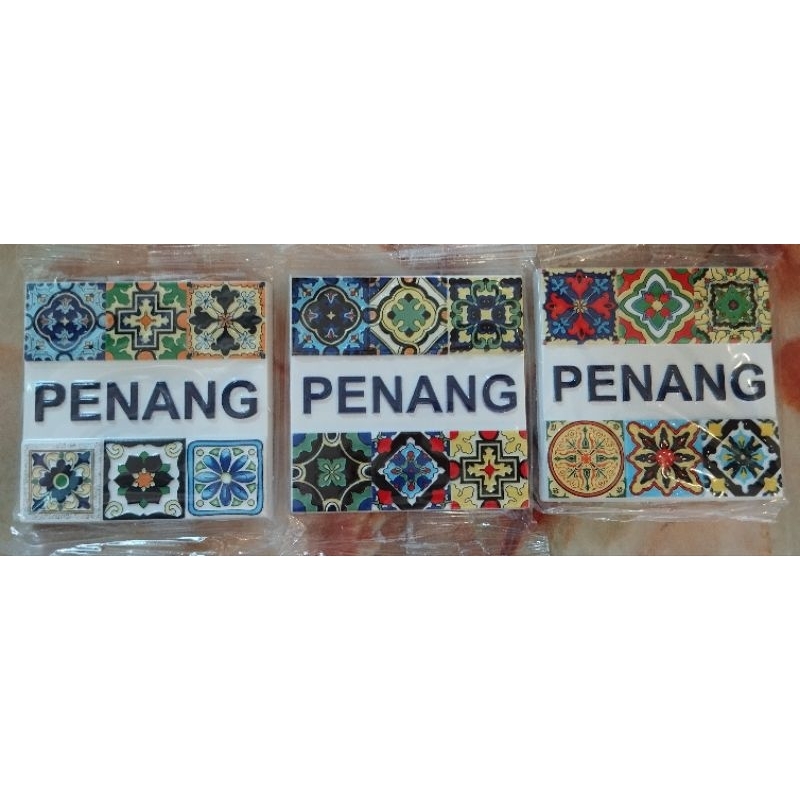 Penang Fridge Magnet resin Souvenir Collection | Shopee Malaysia