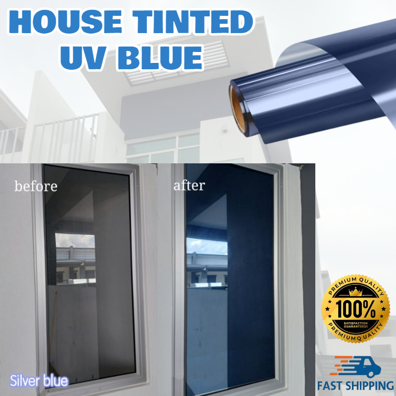 Tinted Blue, Tinted rumah, Tint UV Blue, Blue Tinted, Housing Tinted ...