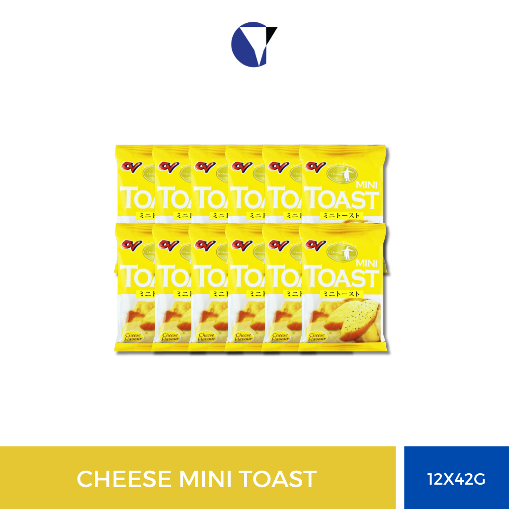 CVMALLOW MINI TOAST GARLIC / CHEESE / TANDOORI CHICKEN 42G (12PKTX42G ...