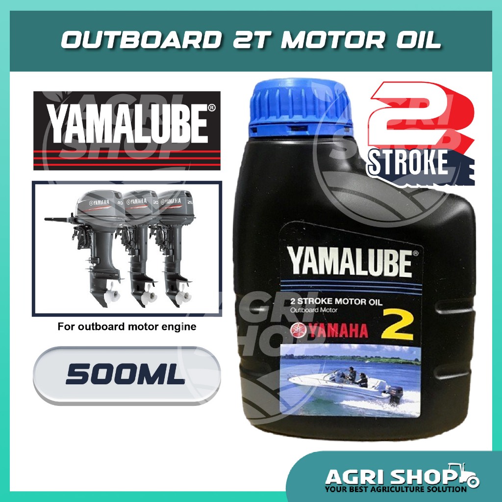 Yamaha Yamalube 500ml Genuine Lubricant Oil Two Stroke Outboard motor ...