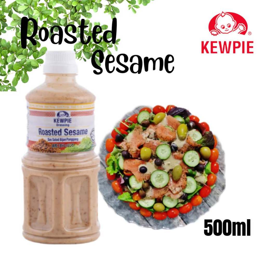 Kewpie Mayonnaise Roasted Sesame Diet Sauce Sos Mayonis Salad Dressing ...