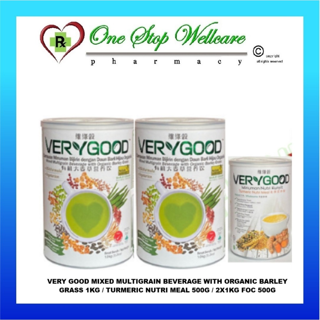 VERYGOOD MINUMAN MULTI-BIJIRIN CAMPURAN DENGAN RUMPAI BARLI ORGANIK ...