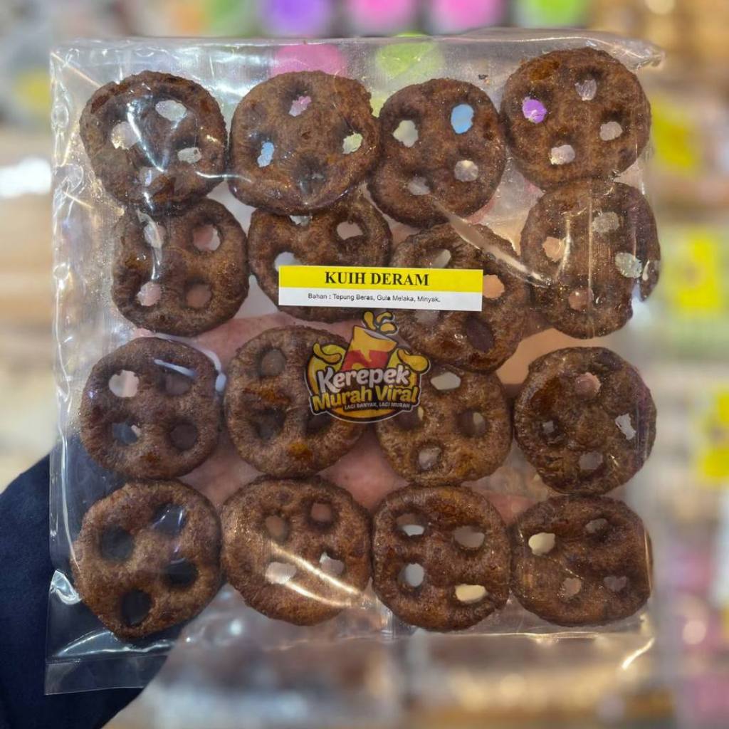KUIH DENDERAM / DERAM / PENDERAM / KUIH DERAM TELINGA | Shopee Malaysia