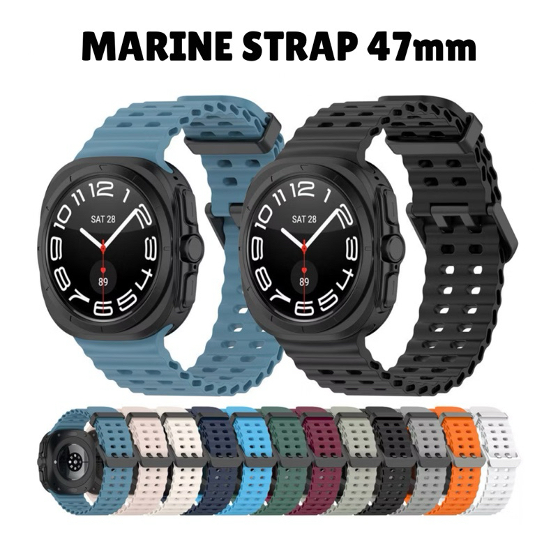 MARINE STRAP FOR SAMSUNG GALAXY WATCH ULTRA 47mm | Shopee Malaysia