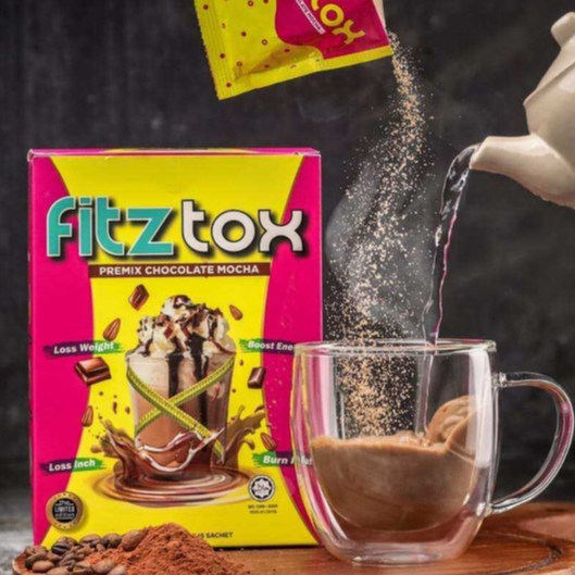 CHOCOLATE MOCHA FITZTOX DNS BEAUTY | Shopee Malaysia