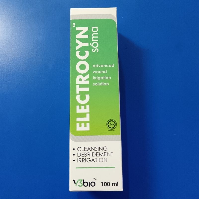 ELECTROCYN SOMA ADVANCED WOUND IRRIGATION SOLUTION CUCIAN LUKA | Shopee ...