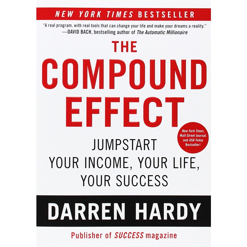 The Compound Effect by Darren Hardy summarized by JAMES CLEAR | Shopee ...