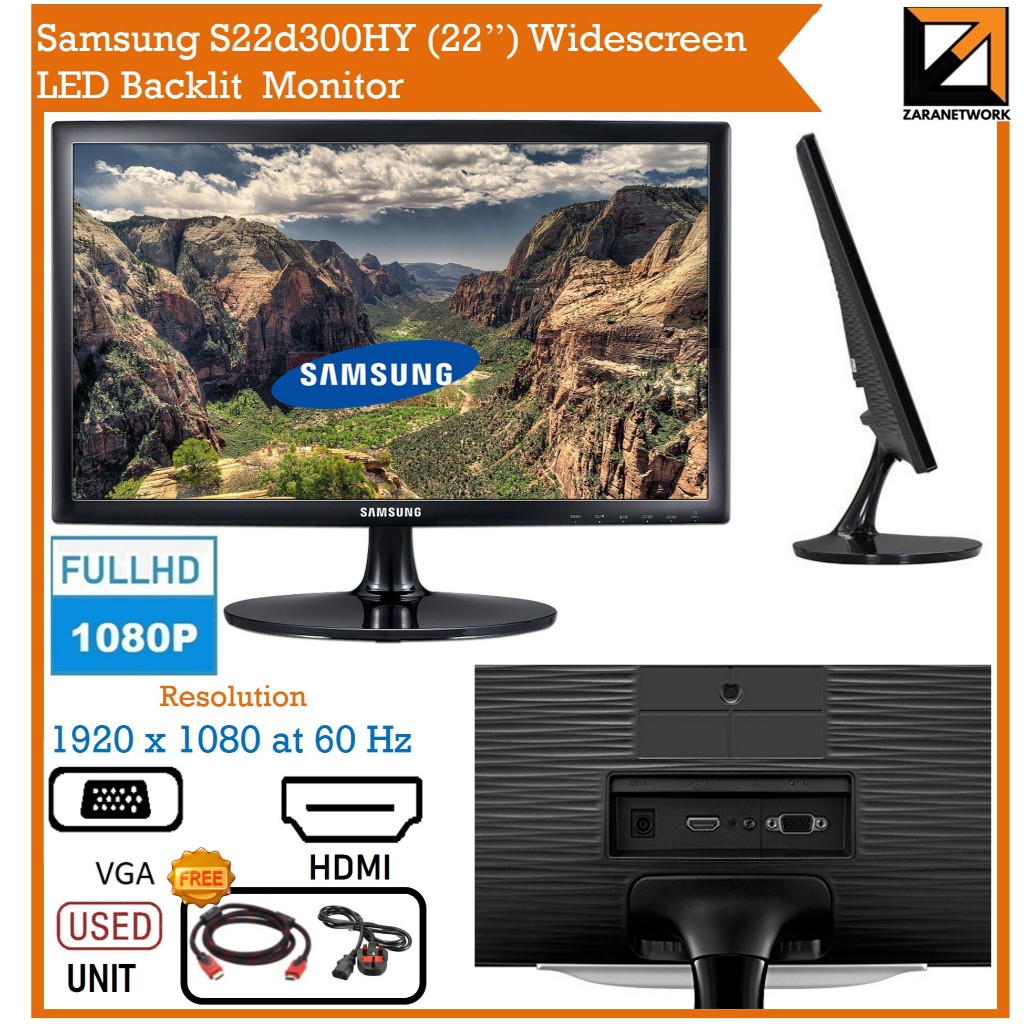 Samsung LED / LCD 20 ~ 24 inch WIDESCREEN LED MONITOR LCD MONITOR ...