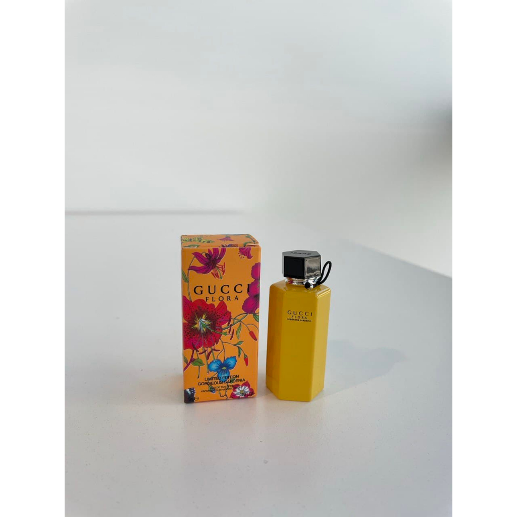 GUCCI FLORA GORGEOUS GARDENIA LIMITED EDITION EDT 5ML YELLOW BOX ...