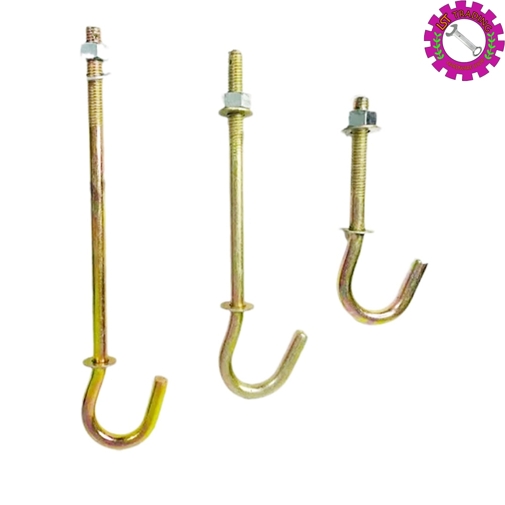 FAN HOOK 4" , 5" , 6"/ CEILING FAN HOOK/ FAN U HOOK / CAKUR KIPAS ...